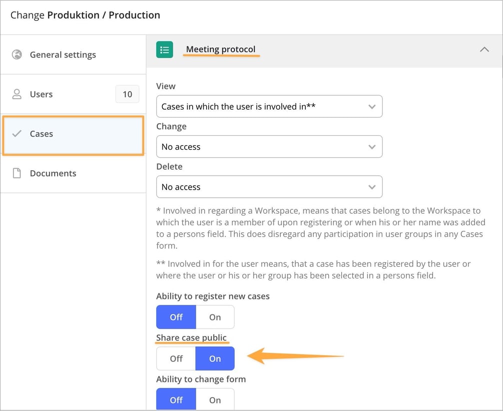 How to Use the Share Case Publicly Feature