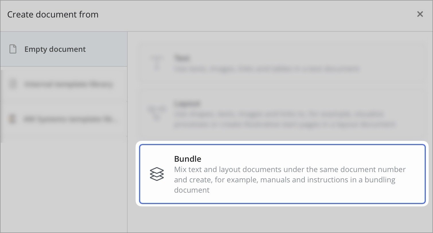 What is a bundle and how is it used?