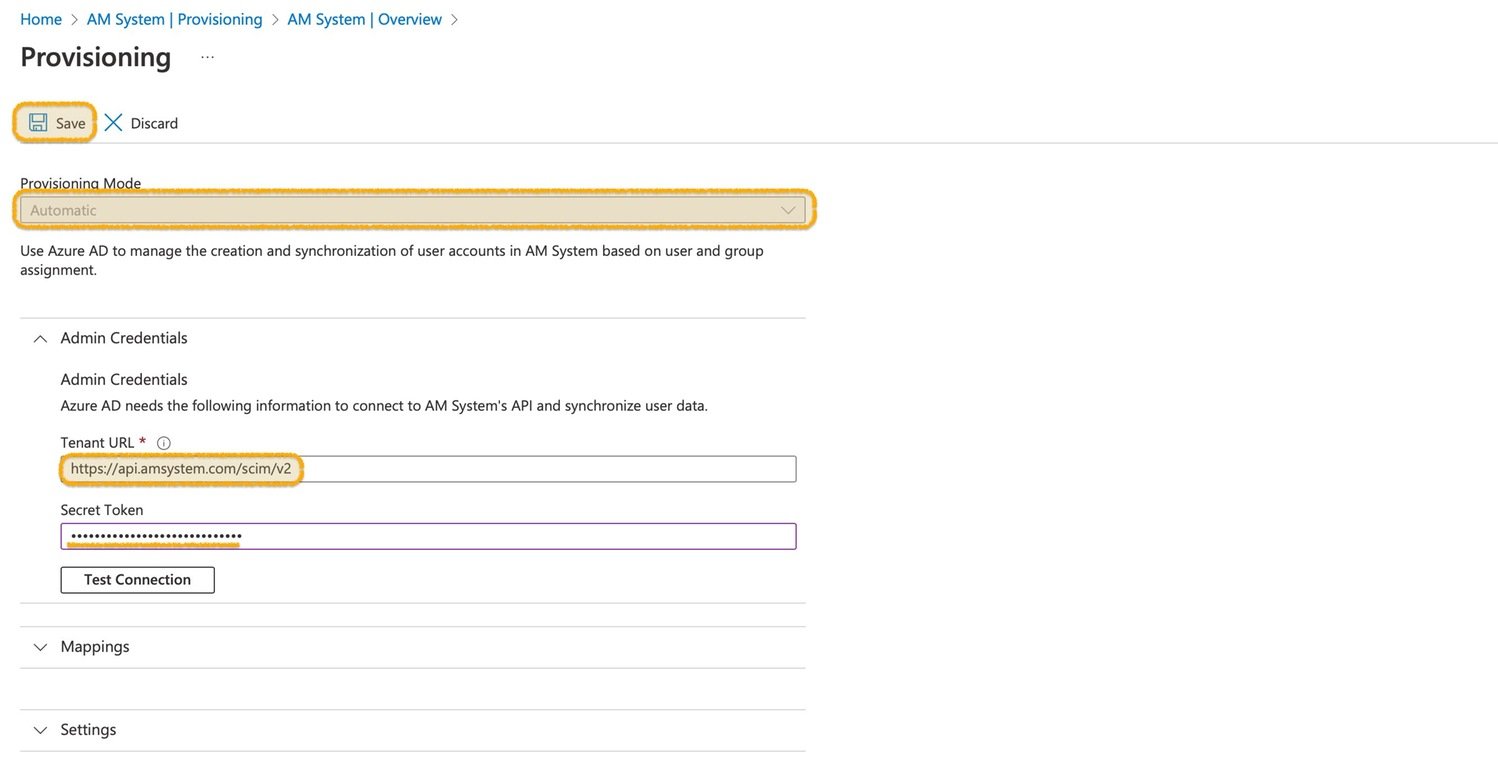 Example configuring - Integrate AM System with Microsoft Intra ID ...